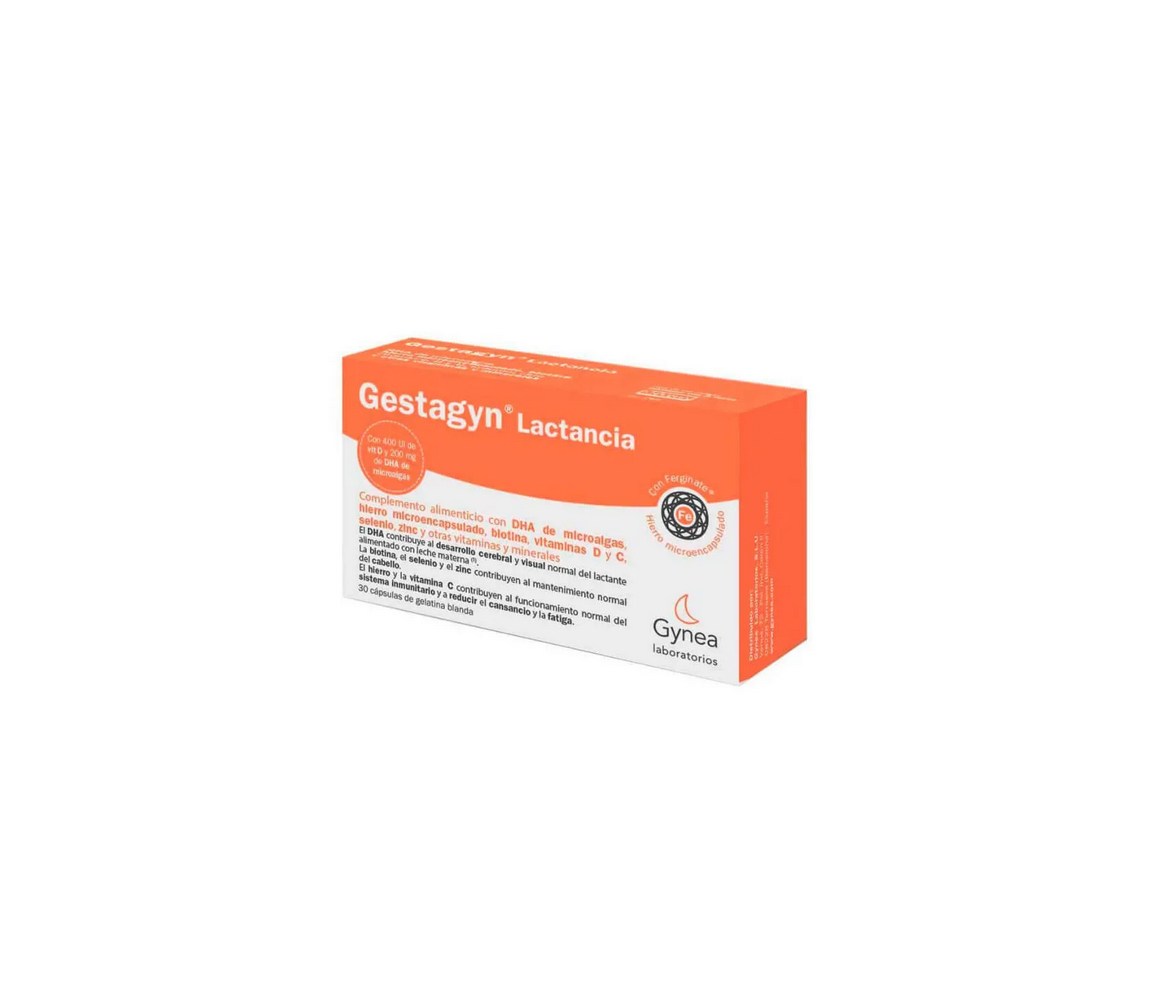 GYNEA GESTAGYN Lactancia (Reformulado), 30 cápsulas
